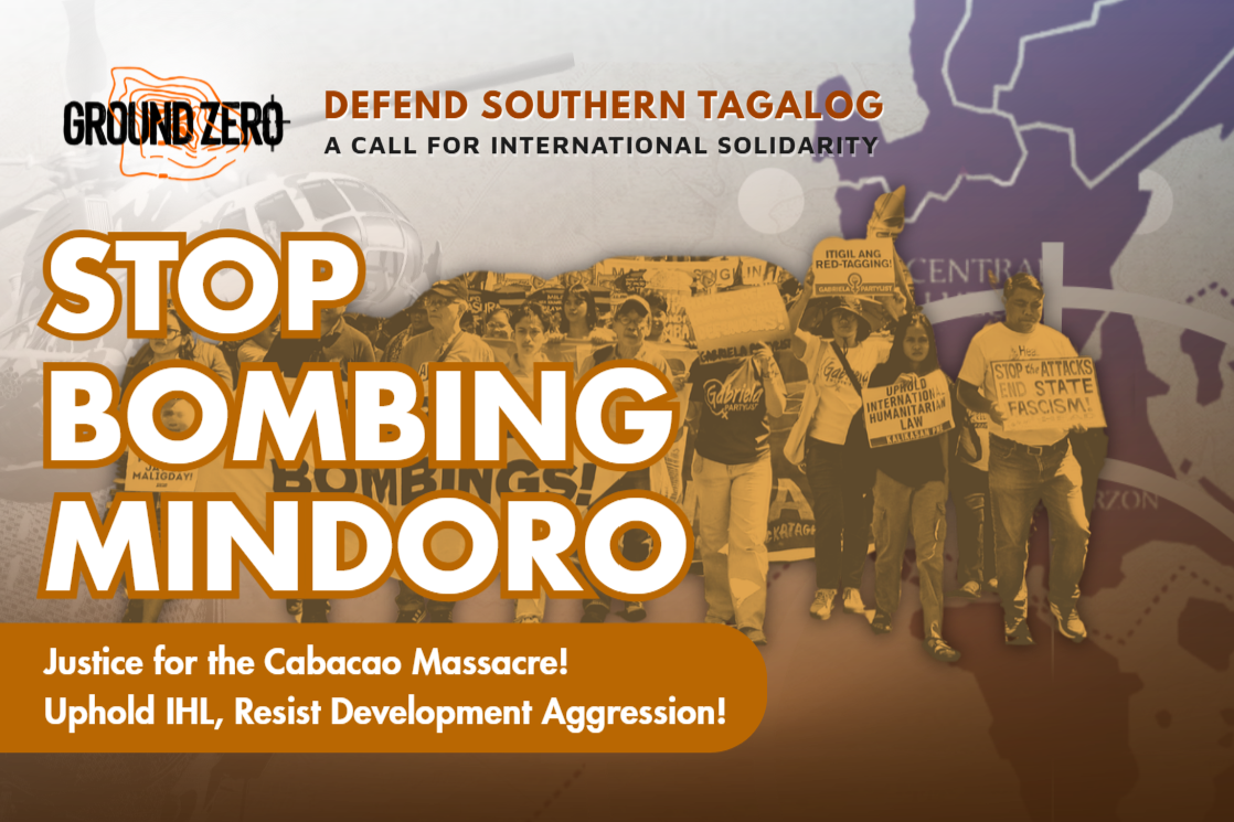 Stop Bombing Mindoro: Justice for the Cabacao Massacre! Uphold IHL ...